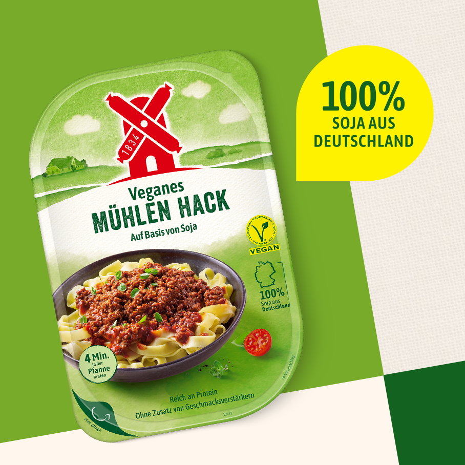 Soja aus Deutschland: Ein Meilenstein | Rügenwalder Mühle