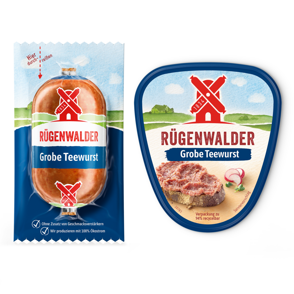 Rügenwalder Teewurst Grob | Rügenwalder Mühle