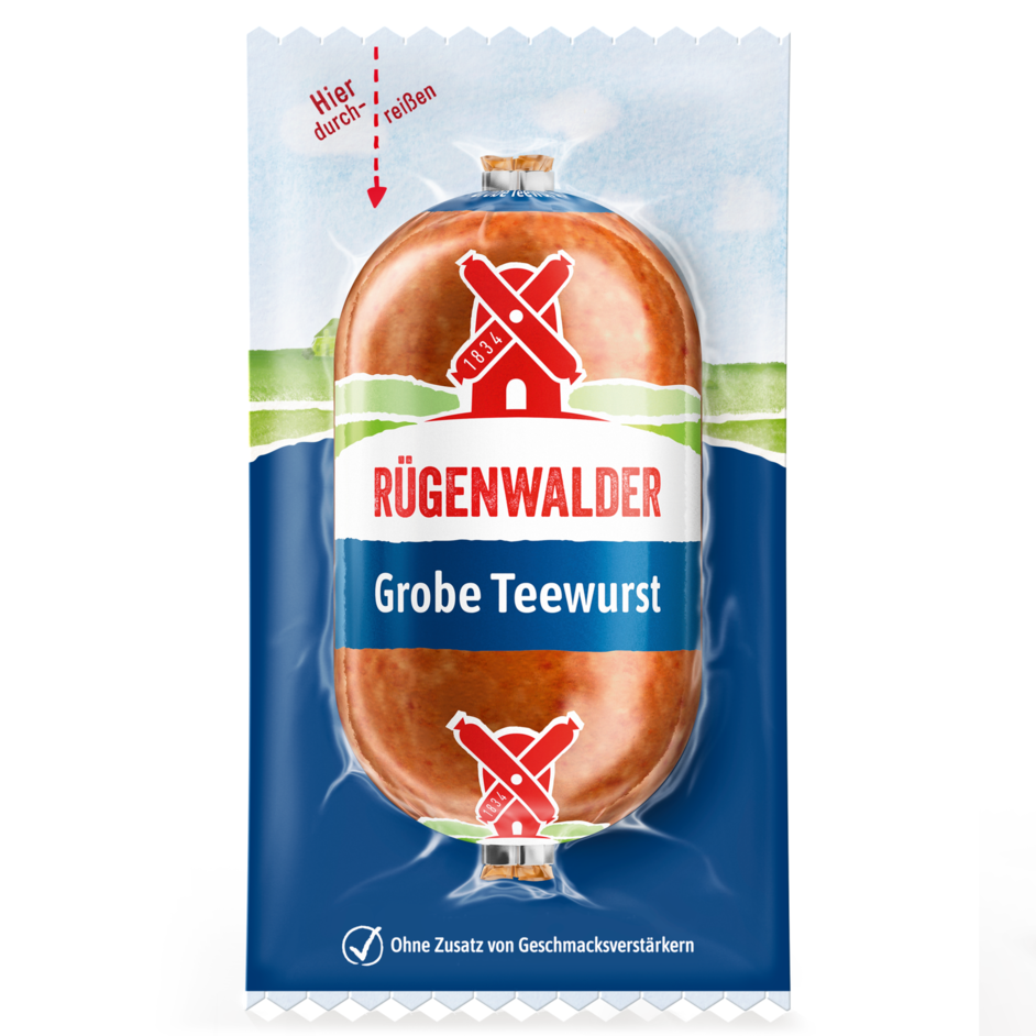 Rügenwalder Teewurst Grob | Rügenwalder Mühle