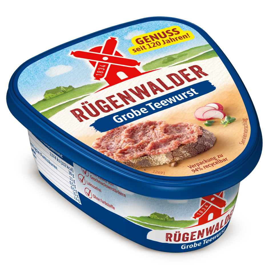 Rügenwalder Teewurst Grob | Rügenwalder Mühle