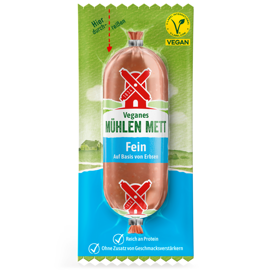 Veganes Mühlen Mett Fein | Rügenwalder Mühle