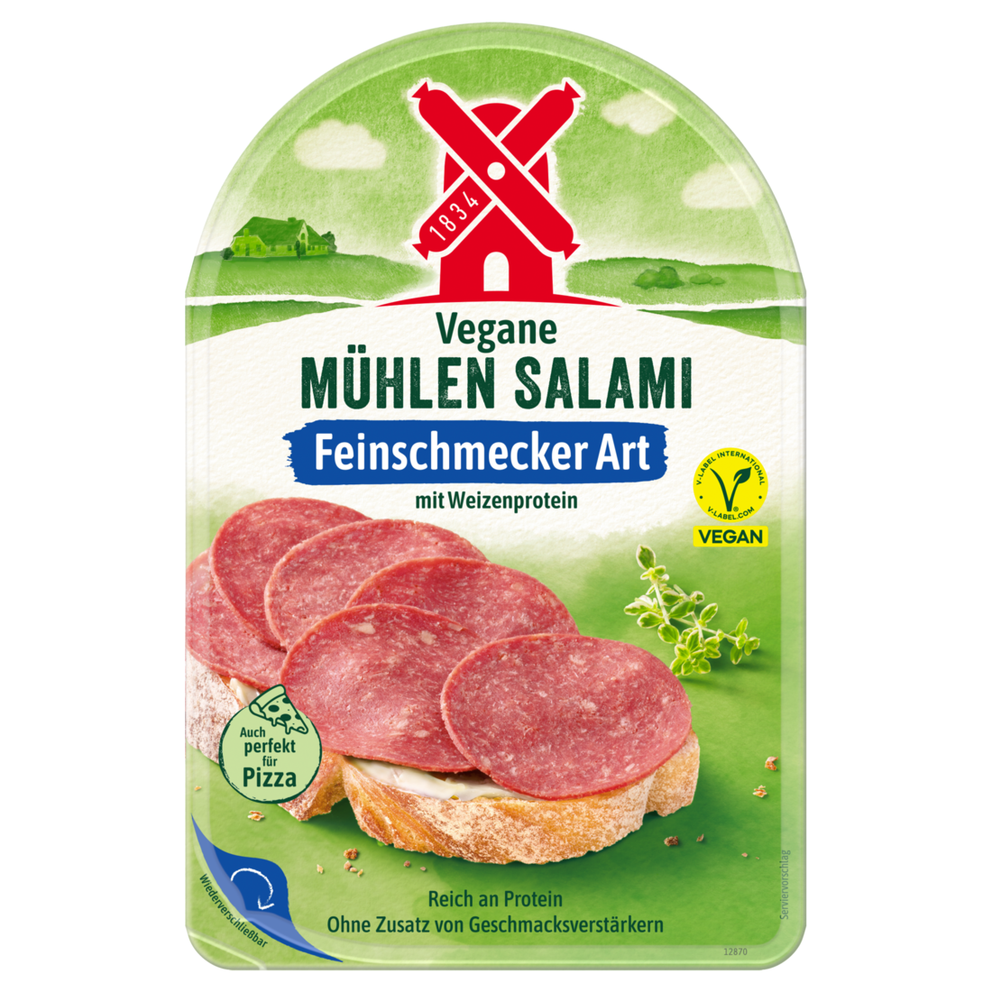 Vegane Salami Feinschmecker Art | Rügenwalder Mühle