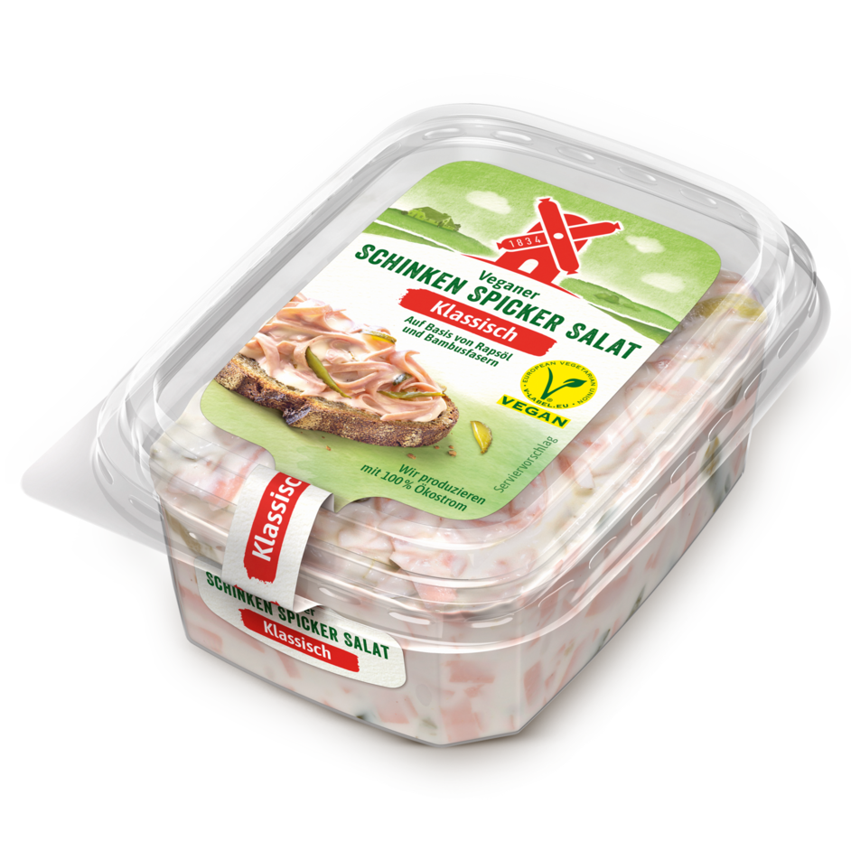 Veganer Schinken Spicker Salat Klassisch | Rügenwalder Mühle