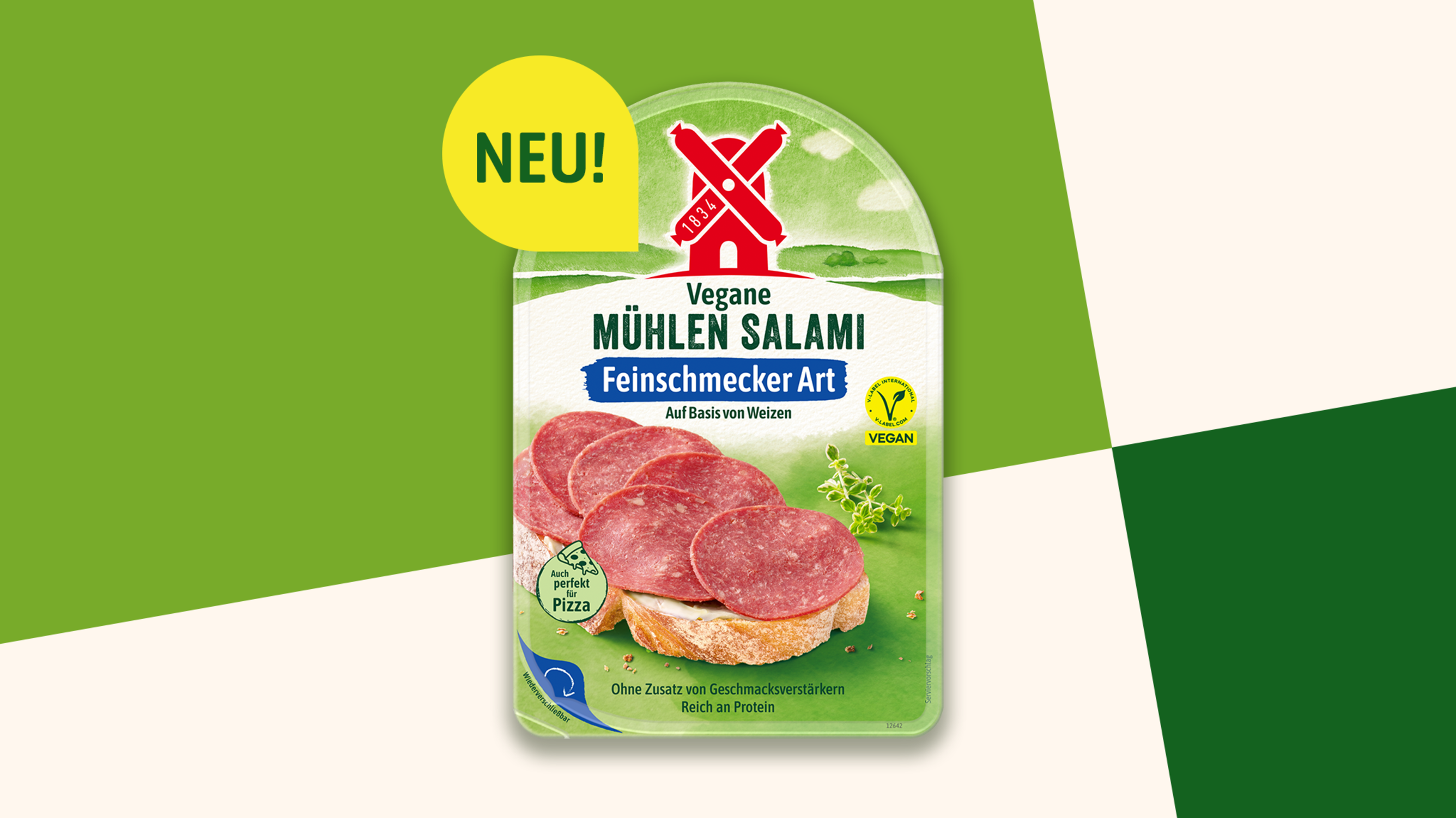 Neue vegane Salami | Rügenwalder Mühle